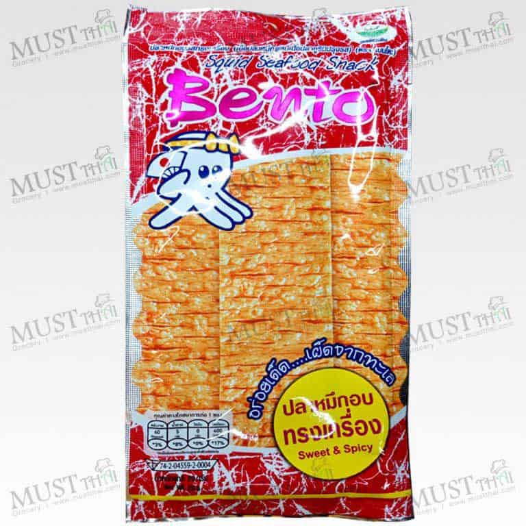 Bento Squid Seafood Snack Sweet and Spicy Flavor