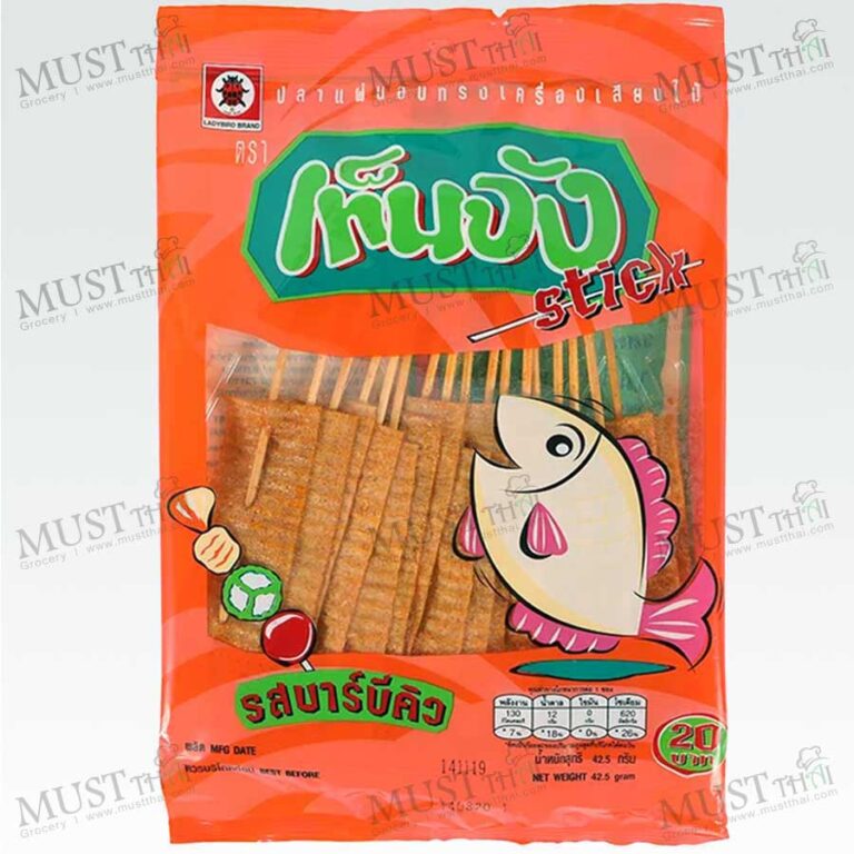 Fish Sheet Stick Seasoned Baked Barbecue Flavour - Ten Jang (30g ...