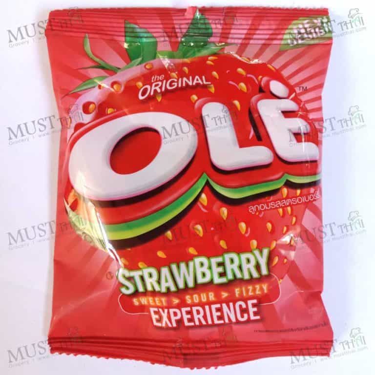 Strawberry Flavor Candy - Ole (27g) » MustThai, Grocery Online
