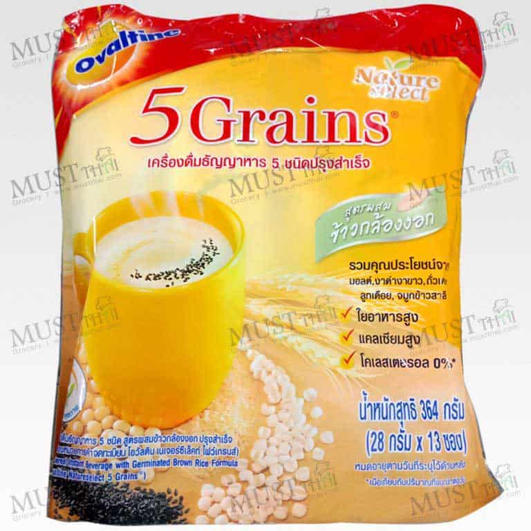 Nature Select 5 Grains Instant Malt Cereal Milk - Ovaltine (pack of 13 ...