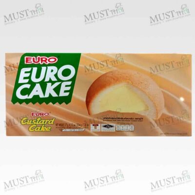 Puff Cake and Sweet Custard Cream - Euro Cake (box of 12)