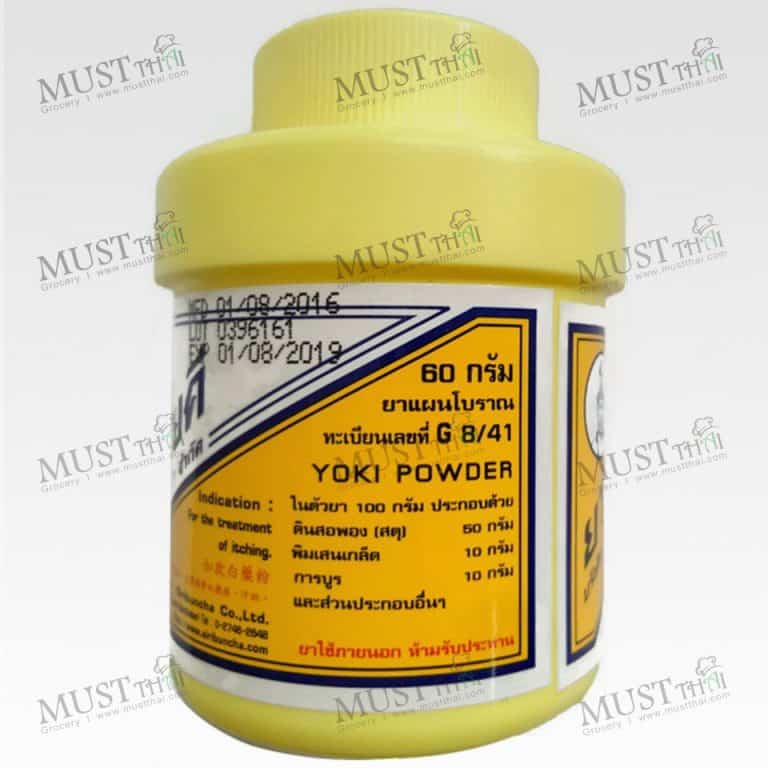 Powder Thai Traditional Relief Itch Rash - Yoki (60g) » MustThai ...