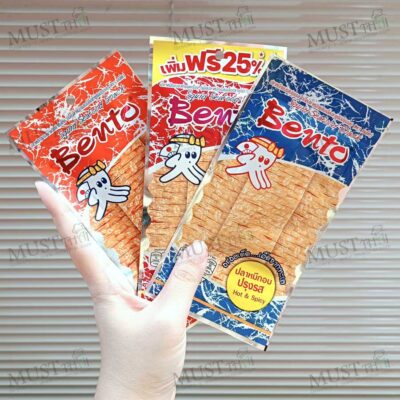 Squid Seafood Snack Sweet and Spicy Flavor – Bento (18g)