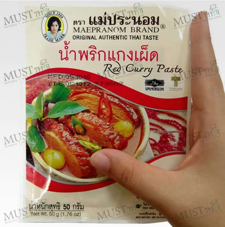 Red Curry Paste Mae Pranom 50g