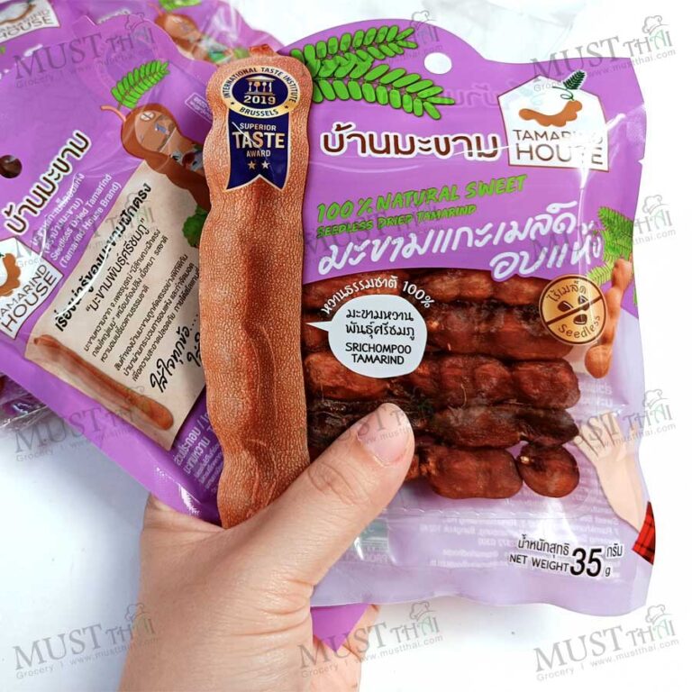 Seedless Dried Tamarind - Tamarind House 35g (pack of 6) » MustThai ...