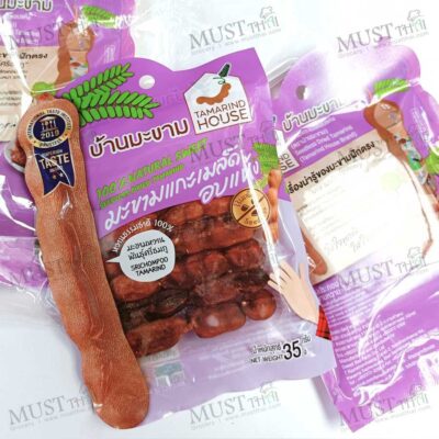 Seedless Dried Tamarind - Tamarind House 35g (pack of 6) » MustThai ...