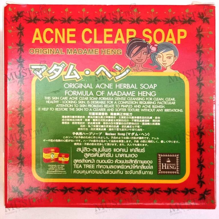 Acne Clear Herbal Soap Original Formula - Madam Heng (150g)