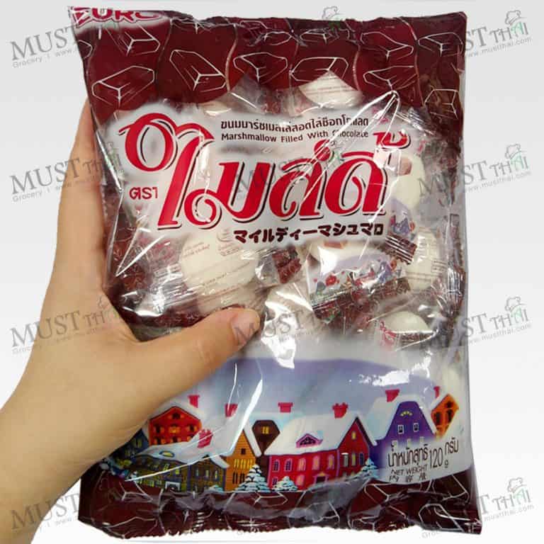 Marshmallow Filled with Chocolate - Mildy (120g)