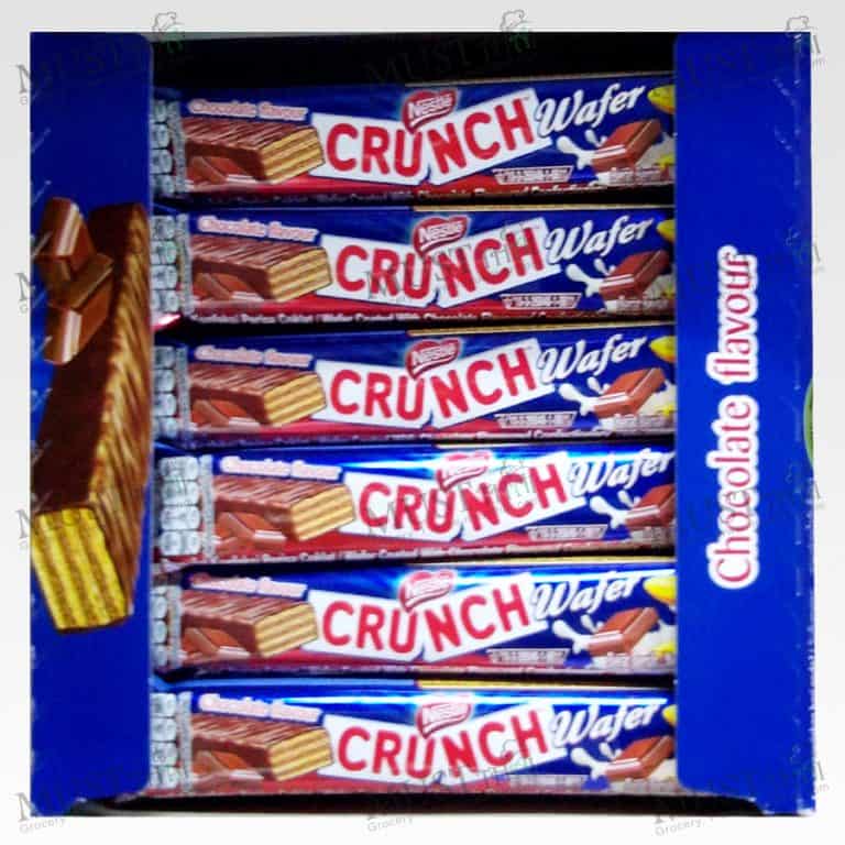 Crunch Wafer Coated Chocolate Flavour - Nestlé (box of 32)