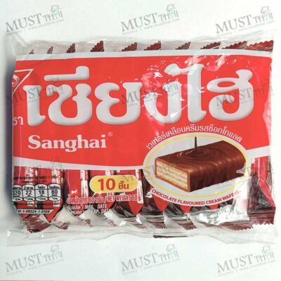 Chocolate Cream Wafers – Sanghai (pack of 10)