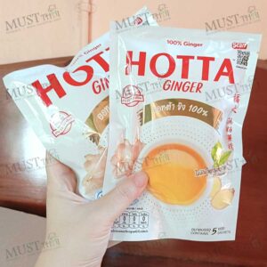 Instant Ginger Tea no sugar - Hotta (10 sachets) » MustThai, Grocery Online