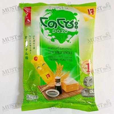 Japanese Rice Cracker Original Flavour – Dozo (56g) » MustThai, Grocery ...