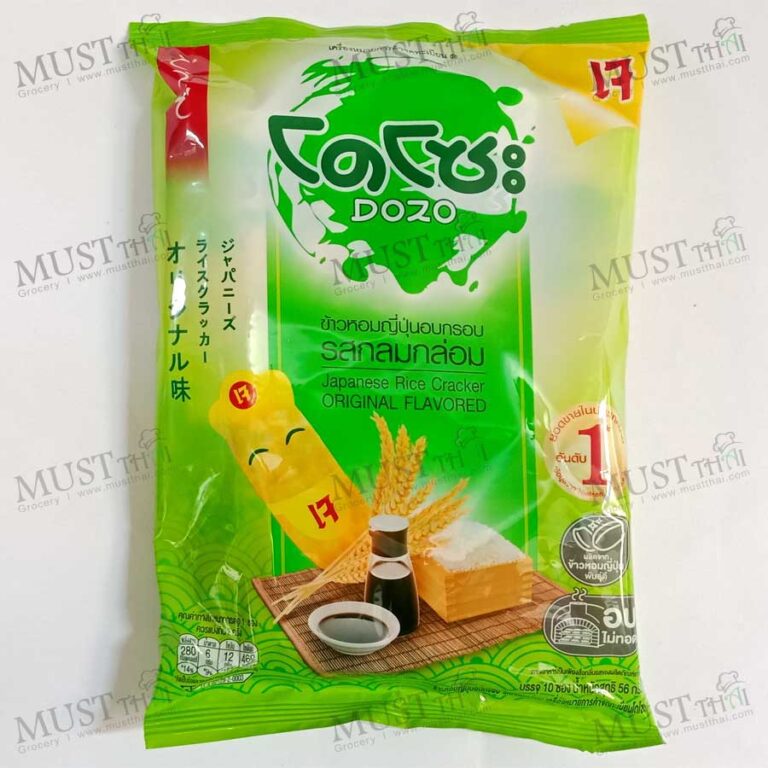 Japanese Rice Cracker Original Flavour – Dozo (56g) » MustThai, Grocery ...
