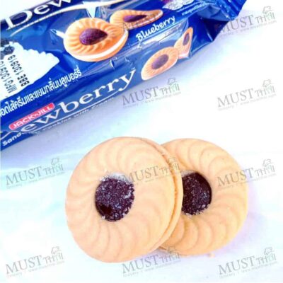 Sandwich Cookies with Cream Blueberry Jam Flavoured - Dewberry (box of ...
