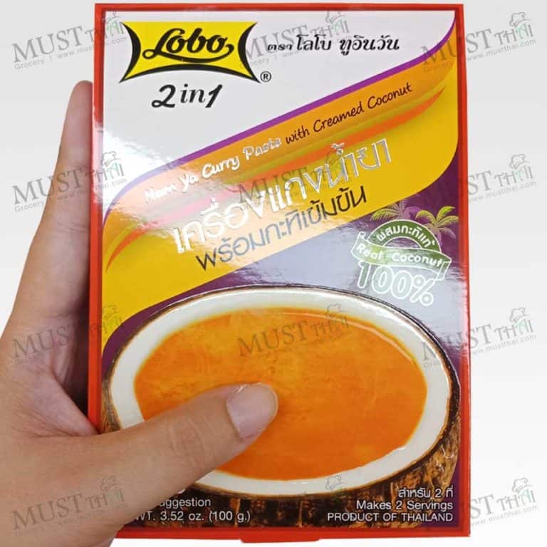 2in1 Namya Curry Paste with Creamed Coconut – Lobo (100g)