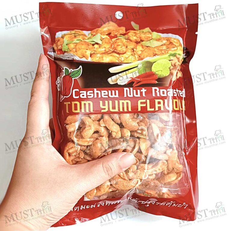 Cashew Nut Roasted Tom Yum Flavour – NONG O' (120g)