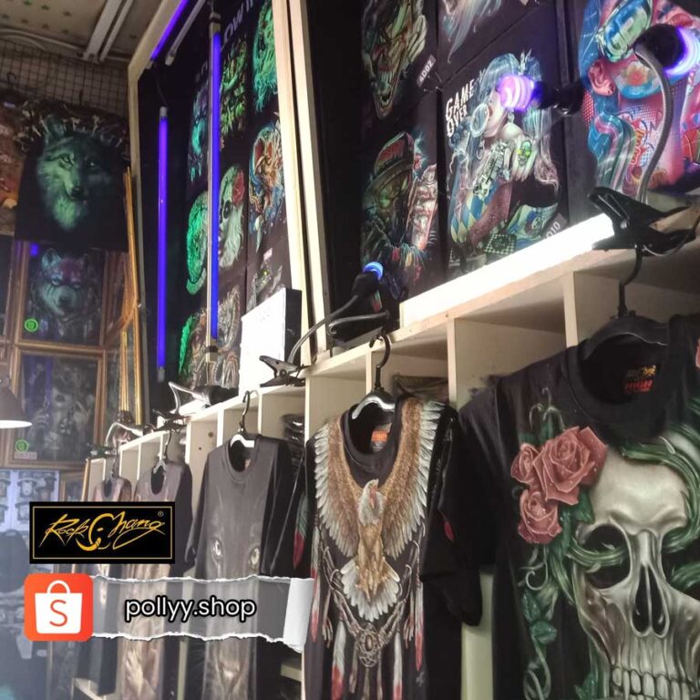 ROCK CHANG brand T-shirt