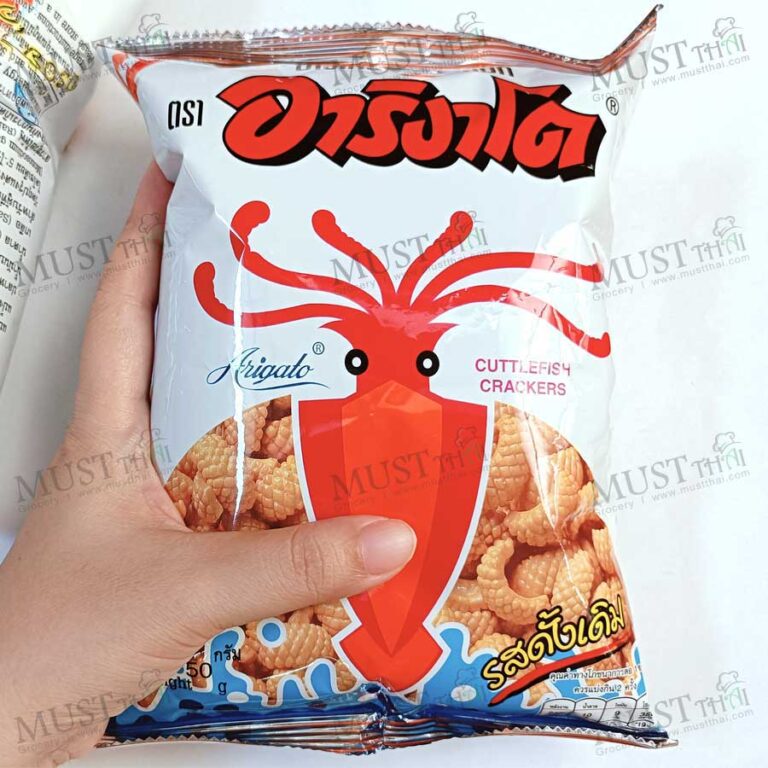 Cuttlefish Crackers Original Flavor - Arigato (50g)