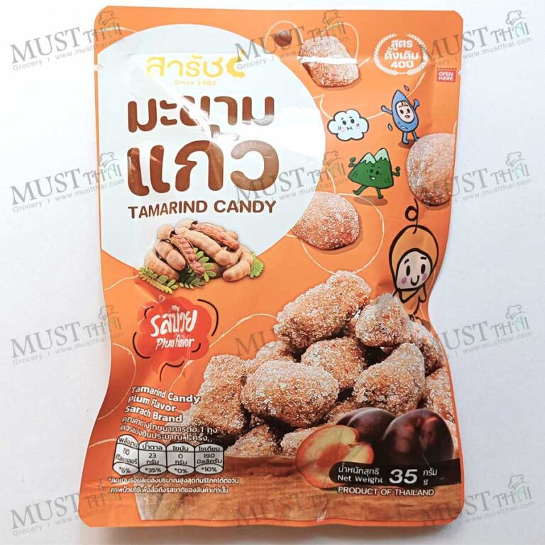 Tamarind Candy Plum Flavor - Sarach (35g) » MustThai, Grocery Online