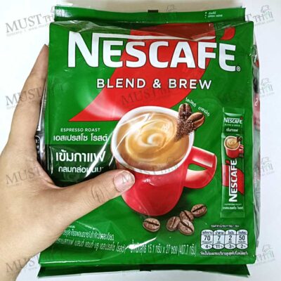 Nescafe Blend and Brew Instant Coffee Mix Espresso Roast